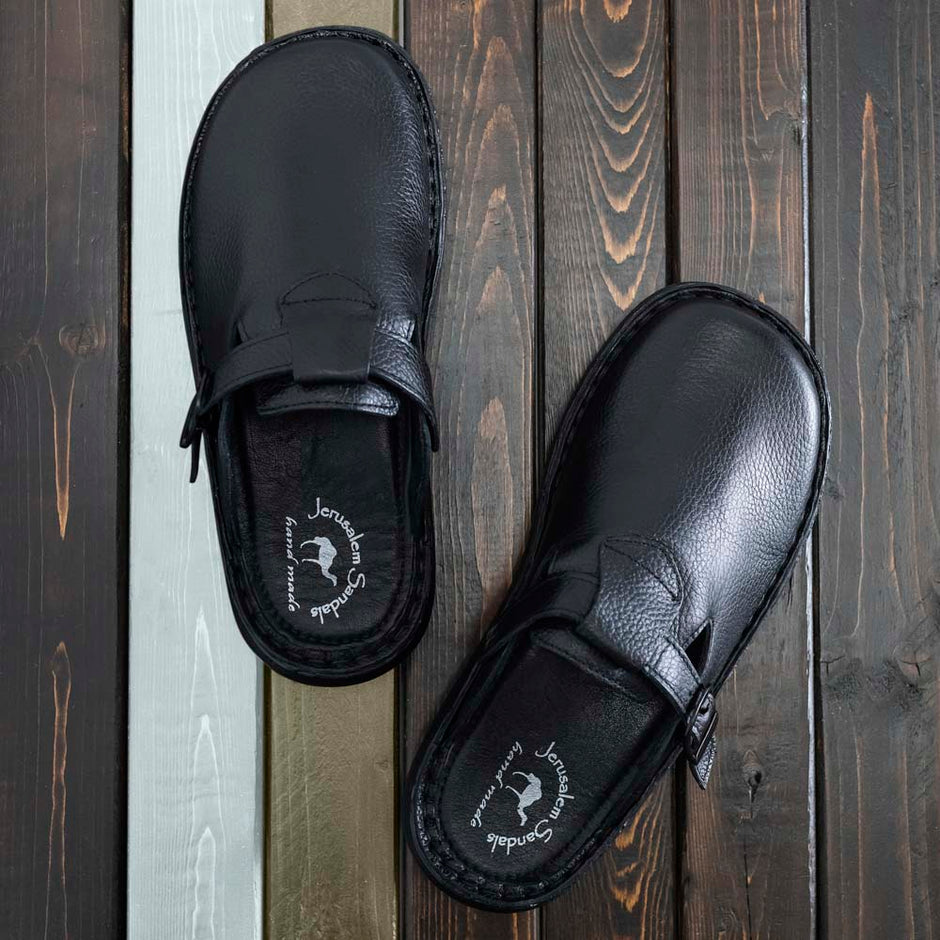 Leather Clogs - Mens – Jerusalem Sandals