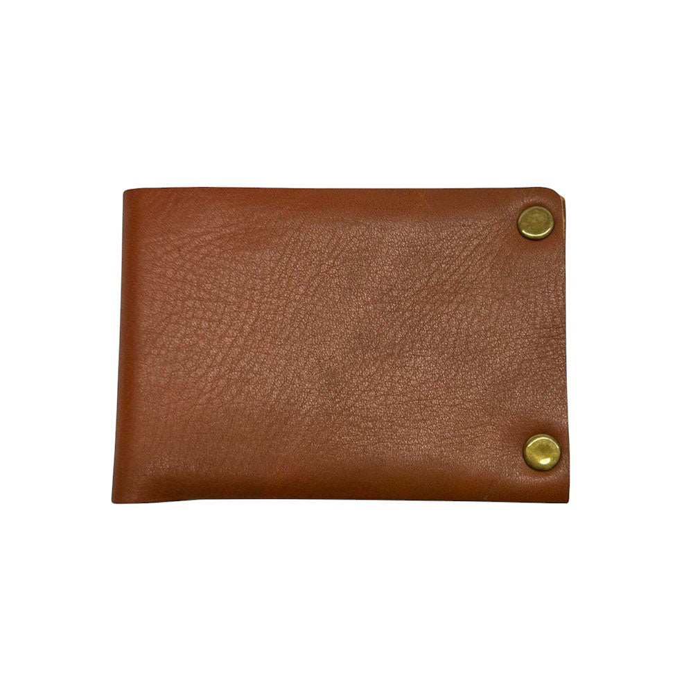 The Unicus - Minimalist Leather Wallet in Honey