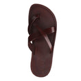 Abigail | Brown Leather Toe Sandal – Jerusalem Sandals